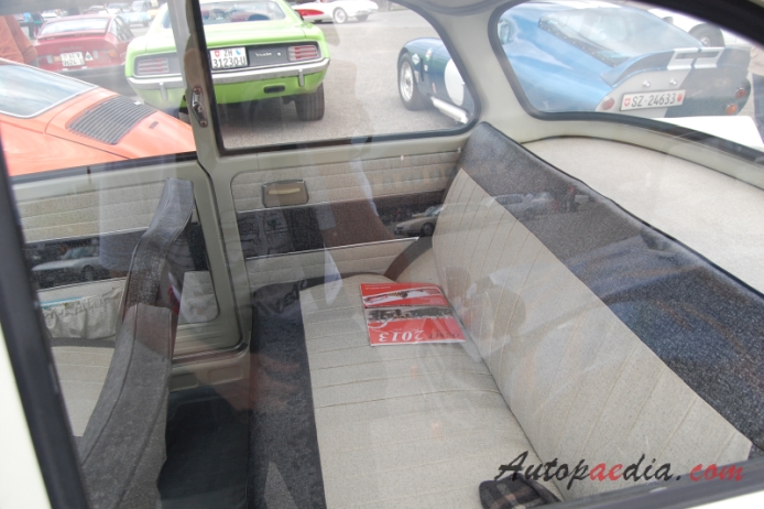 DAF Daffodil 1961-1967 (1961-1963 DAF 30 sedan 2d), interior ...